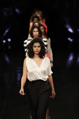 Models Present Creations By Panamanian Designer Editorial Stock Photo ...