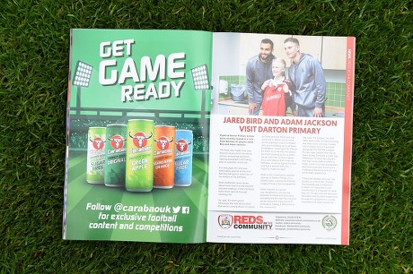 Carabao Advert Match Day Programme Caption Editorial Stock Photo ...