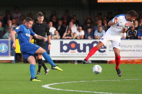 Haydon Womble Controlling Ball During Efl Editorial Stock Photo - Stock ...
