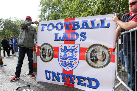 Democratic Football Lads Alliance March Park Editorial Stock Photo ...