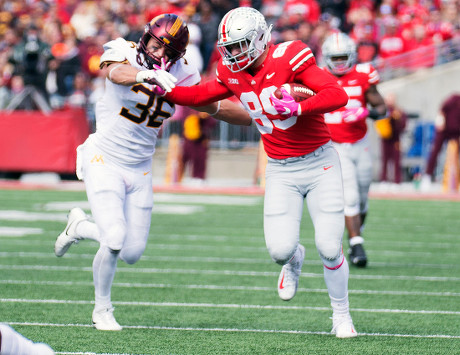 Ohio State Buckeyes Tight End Luke Editorial Stock Photo - Stock Image ...