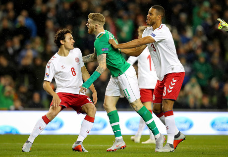 Republic Ireland Vs Denmark Irelands Matthew Editorial Stock Photo ...