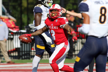 Miami Ohio Redhawks Qb Gus Ragland Editorial Stock Photo - Stock Image ...