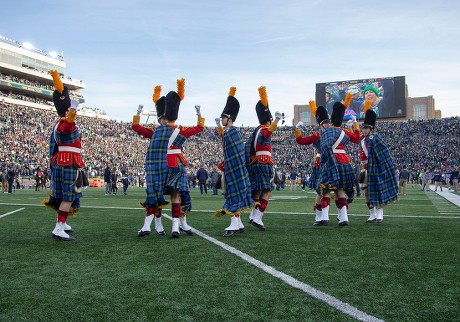 Notre Dame Irish Guard Perform Victory Editorial Stock Photo - Stock ...