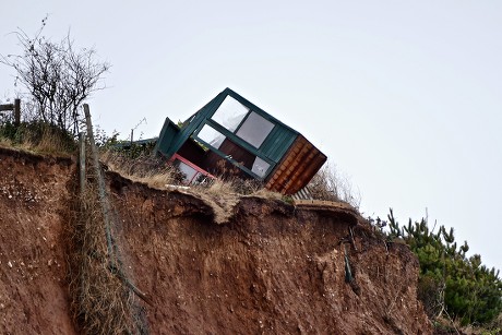 Garden Shed Balances On Edge Ham Editorial Stock Photo - Stock Image ...