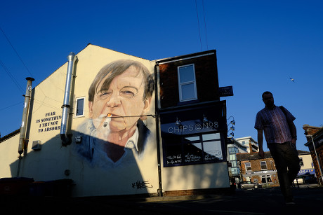 Mural Mark E Smith Former Lead Editorial Stock Photo - Stock Image ...