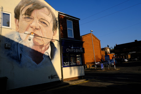 Mural Mark E Smith Former Lead Editorial Stock Photo - Stock Image ...