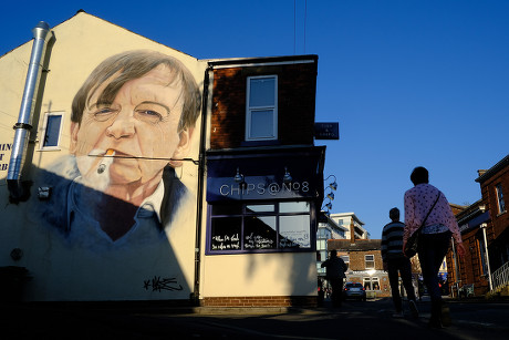 Mural Mark E Smith Former Lead Editorial Stock Photo - Stock Image ...