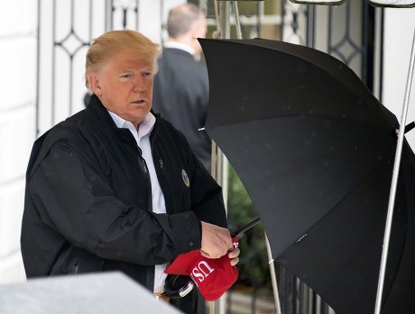 United States President Donald Trump Opens Editorial Stock Photo ...