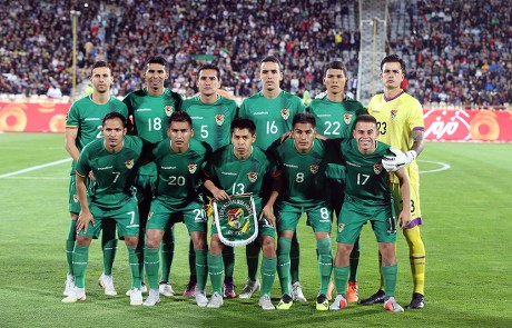 Bolivia Players Pose Prior Friendly Soccer Editorial Stock Photo ...