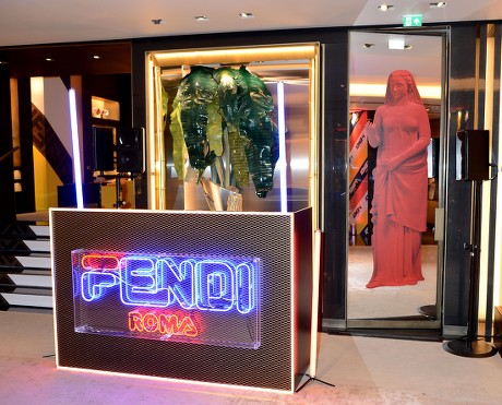 Fendi Mania collection launch, London, UK - 16 Oct 2018 Stock Pictures ...
