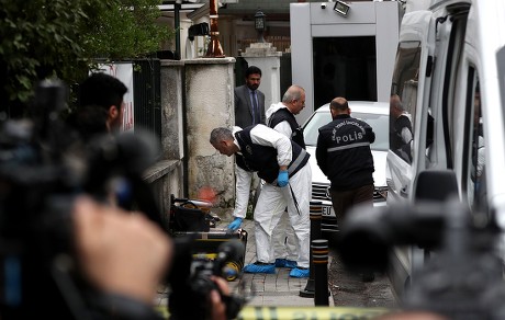 Turkish Forensic Police Officers Arrive Residence Editorial Stock Photo ...