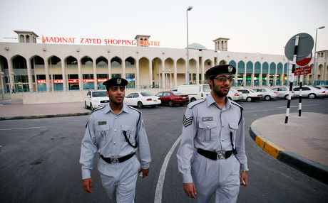 Emirati Police Officers Abu Dhabi On Editorial Stock Photo - Stock Image | Shutterstock
