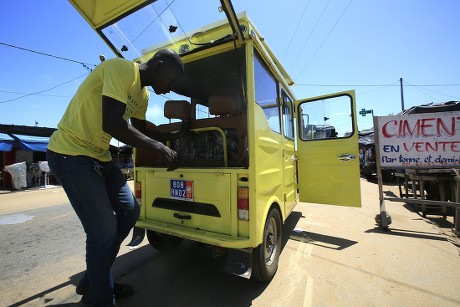 Driver Checks Electric Threewheeler Taxi Solar Editorial Stock Photo ...