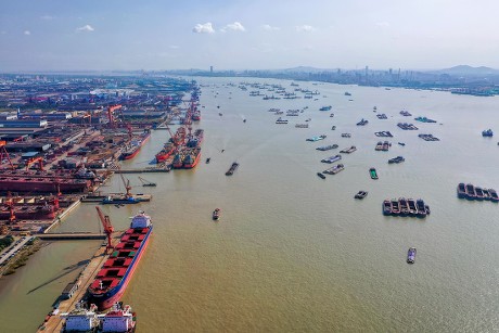 General View Drone Yangzijiang Shipbuilding Group Editorial Stock Photo ...