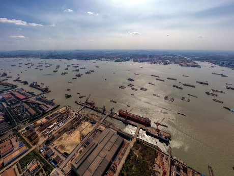 General View Drone Yangzijiang Shipbuilding Group Editorial Stock Photo ...