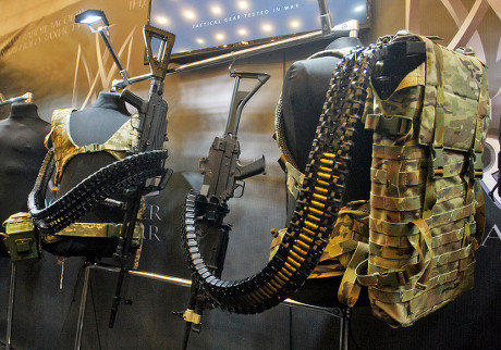 Guns On Display During Arms Security Editorial Stock Photo - Stock ...