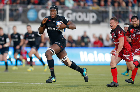 Saracens v Lyon, Rugby Union, Heineken Champions Cup, Allianz Park ...