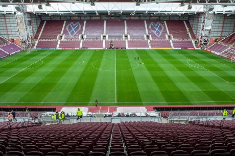 General View Inside Tynecastle Stadium Before Editorial Stock Photo ...