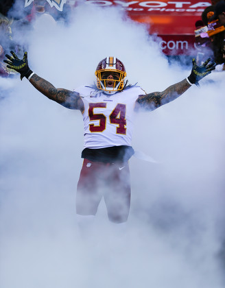 Washington Redskins Lb 54 Mason Foster Editorial Stock Photo - Stock ...