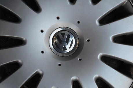 German Vw Volkswagen Wheel Logo Editorial Stock Photo - Stock Image ...