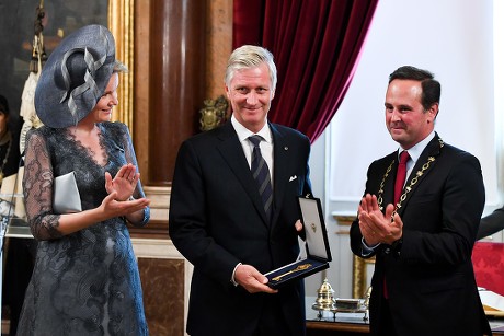 Queen Mathilde King Philippe Eduardo Ferro Editorial Stock Photo ...