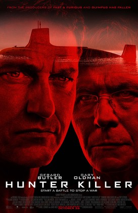 Hunter Killer 2018 Poster Art Gerard Editorial Stock Photo - Stock ...