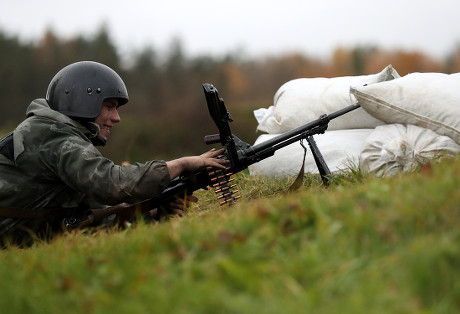 Belarussian Soldier Interior Ministry Special Unit Editorial Stock ...