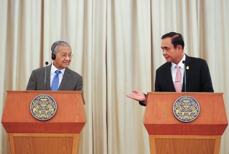 Malaysian Prime Minister Mahathir Mohamad L Editorial Stock Photo ...