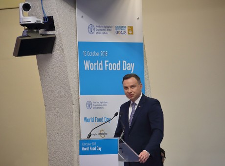 Andrzej Duda visit to the headquarters of Food and Agriculture ...
