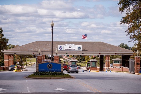 Arnold Gate Joint Base Anacostiabolling Washington Editorial Stock ...
