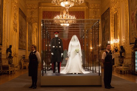 Windsor Castle Staff Pose Duchess Sussexs Editorial Stock Photo - Stock ...