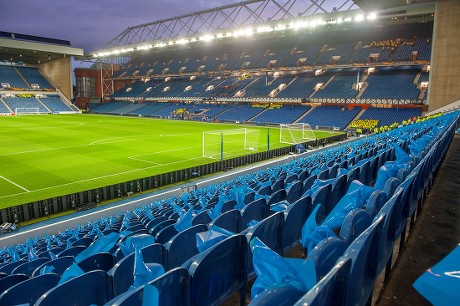 General View Inside Ibrox Stadium Before Editorial Stock Photo - Stock ...