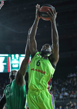 Barcelonas Adam Hanga R Action Against Editorial Stock Photo - Stock ...