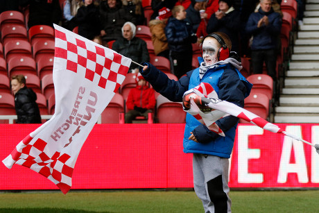 Children Waving Flags Before Kick Off Editorial Stock Photo - Stock ...