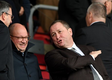 Mike Ashby Newcastle Owner Stand Prior Editorial Stock Photo - Stock ...