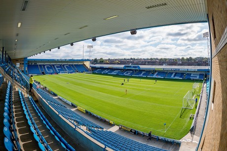 General View Inside Priestfield Stadium Ahead Editorial Stock Photo ...