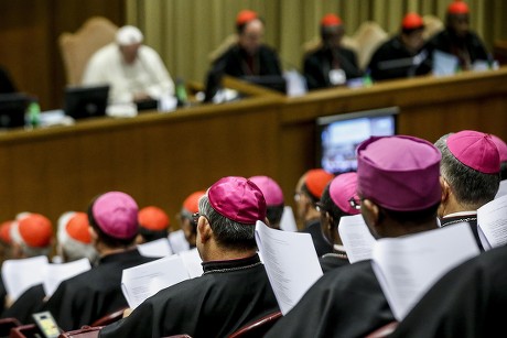 Synod of Bishops at the Vatican with Pope Francis, Vatican City, Italy ...