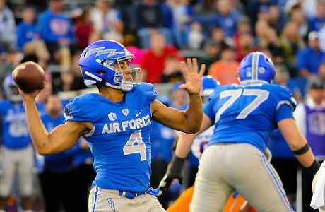 Air Force Quarterback Isaiah Sanders 4 Editorial Stock Photo - Stock ...