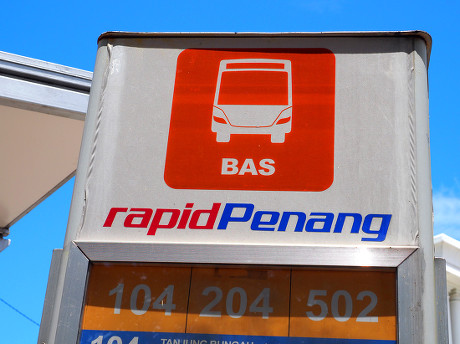 Rapid Penang Bus Service George Town Editorial Stock Photo - Stock ...