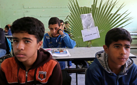 Picture Palestinian Boy Khaled Saed14 Who Editorial Stock Photo - Stock ...