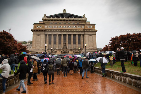 Vigil for Tree of Life Synagogue shooting victims, Pittsburgh, USA - 28 ...