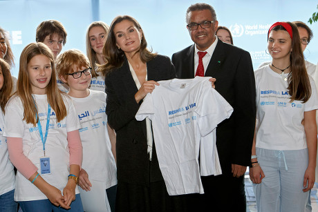 Spains Queen Letizia L Next Tedros Editorial Stock Photo - Stock Image ...