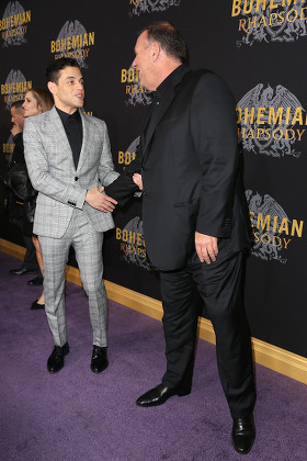 Rami Malek Graham King Producer Editorial Stock Photo - Stock Image ...