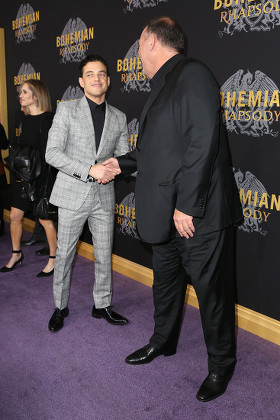 Rami Malek Graham King Producer Editorial Stock Photo - Stock Image ...
