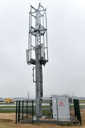 Aerial Station Vodafone 5g Mobility Lab Editorial Stock Photo - Stock ...