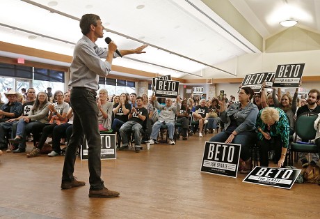 Candidate Us Senate Beto Orourke L Editorial Stock Photo - Stock Image ...
