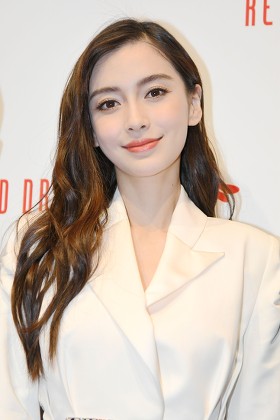 Chinese Actress Angelababy Shows Brand Promotional Editorial Stock ...