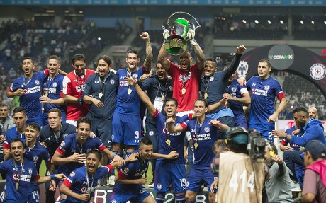 Cruz Azul Players Celebrate Cup After Editorial Stock Photo - Stock ...