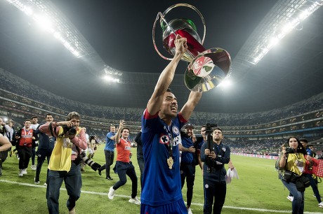 Cruz Azul Player Rafael Baca Celebrates Editorial Stock Photo - Stock ...